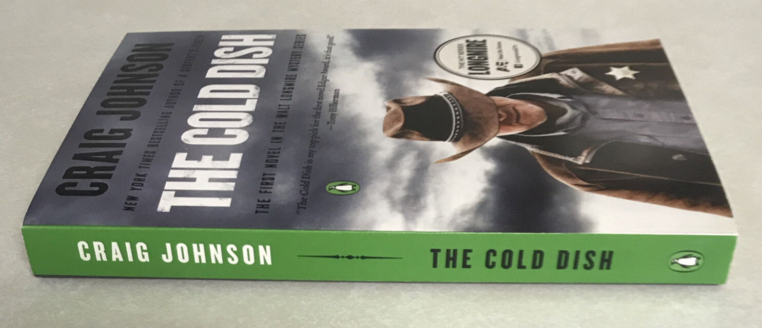 The Cold Dish by Craig Johnson 2012 Paperback AUTOGRAPHED Book Longmire ...