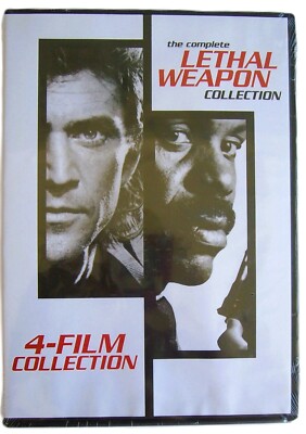 4 Film Collection: Lethal Weapon 1-4 (DVD, 2017) Mel Gibson, Danny Glover 85391174301| eBay