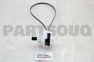 5590926080 Genuine Toyota CABLE SUB-ASSY, AIRMIX DAMPER CONTROL 55909 ...