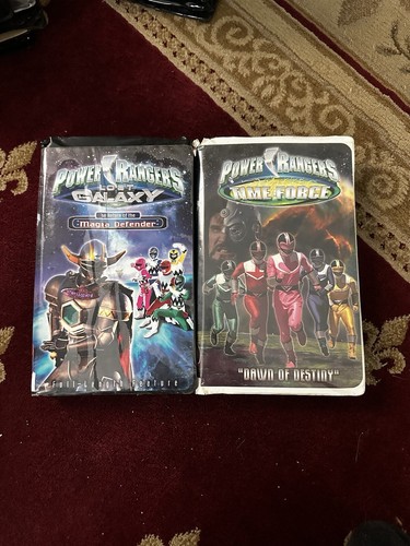 Power Rangers Time Force and Lost galaxy VHS TAPES LOT | eBay
