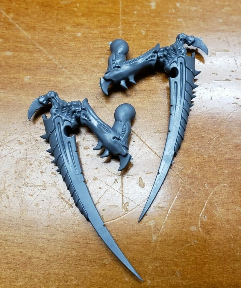 Warhammer 40k Tyranid Bits Hive Tyrant Monstrous Scything Talons | eBay