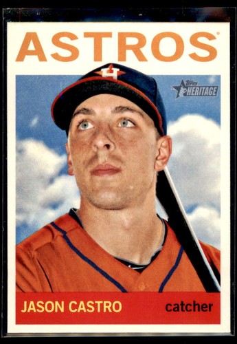 2013 Topps Heritage Jason Castro #366 Houston Astros | eBay