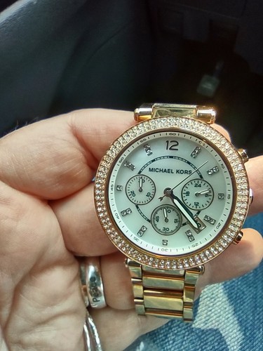 Michael Kors MK5491 Wrist Watch for Women Chronograph With Date ...