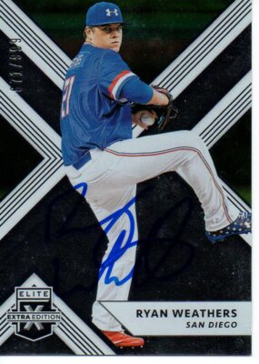 Ryan Weathers Yankees 2018 Panini Elite Extra Edition Signed Card | eBay