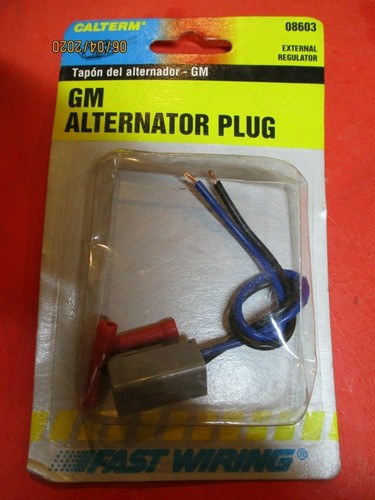 CHEVROLET-CADILLAC-PONTIAC-GMC-OLDS-BUICK--GM-1962-1974 ALTERNATOR PLUG ...