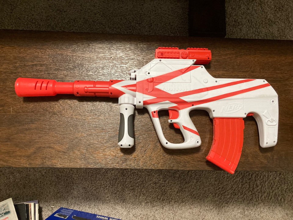 Fortnite Nerf Gun Aug Battery Powered Tested Works Great | eBay