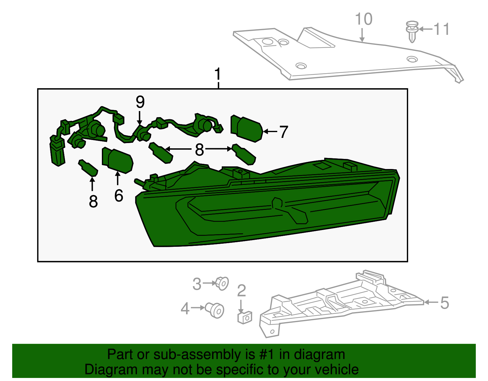 OEM Tail Light Lamp Fits 2016-2018 Camaro Driver Left Side 84136778 for ...