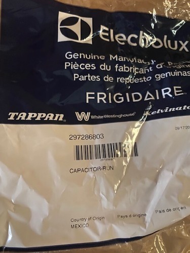 Frigidaire 297286803 Refrigerator Run Capacitor for sale online | eBay