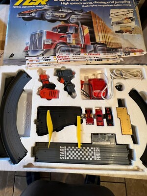 TCR TOTAL CONTROL RACING - DAREDEVIL TRAILER JUMP SET - TRACK - VINTAGE ...