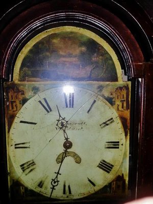 Primitive Dutch grandfather clock | eBay