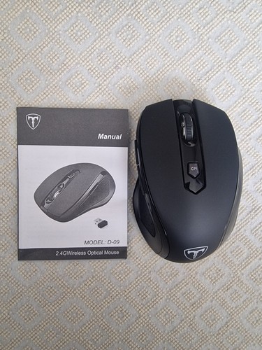 Easterntimes Tech 2.4G Wireless Optical Mouse D-09 1.5V 6.5mA Bluetooth ...