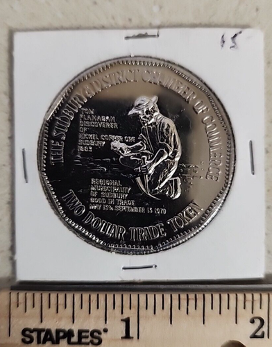 1979 Sudbury, Ontario - Two Dollar Trade Token | eBay