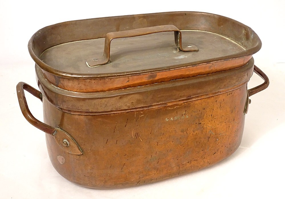 Copper Braising Pan Signed 18th Century | eBay