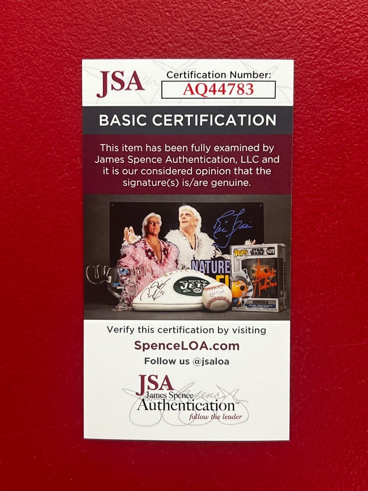 James Horan Signed 8x10 Photo w/ JSA Cert Star Trek Actor! "Lt. Barnaby ...