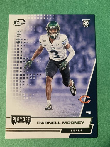 2020 Panini Playoff Rookies 1st Down /99 Darnell Mooney #249 Rookie | eBay