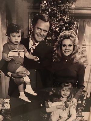 Bewitched Elizabeth Montgomery Tabitha Adam Christmas Xmas Photo Framed ...