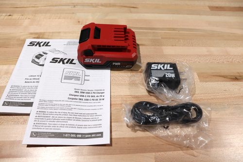 SKIL PWRCORE 12V 2Ah Battery & 20W Charger (Newest USB-C Battery ...