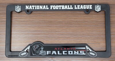 NFL Atlanta Falcons Plastic License Plate Frame | eBay