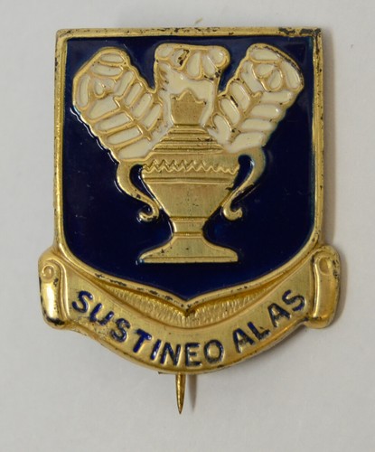 Sustineo Alas WWII US Army Air Force Vtg Sterling Silver Top UDI Unit ...