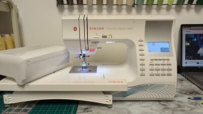 Singer Quantum Stylist 9960 Computerized Sewing Machine - Very Lightly ...