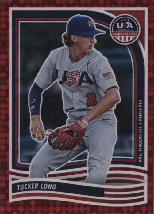 2024 Panini Stars and Stripes - Tucker Long #56 Red /199 (RC) for sale ...
