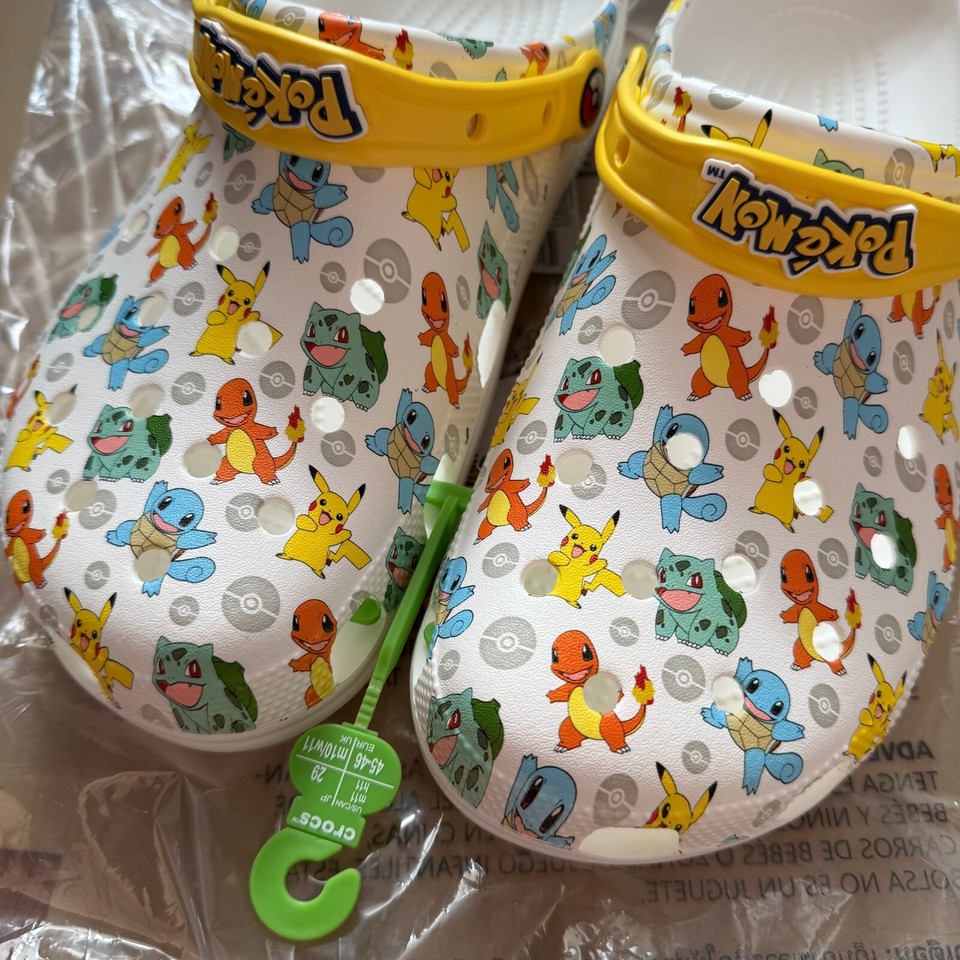 Crocs Classic Pokemon 2.0 Clog Pikachu sandal Beach Bulbasau Squirtle ...