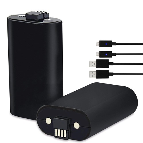 Rechargeable 1200mAh Battery Pack for Xbox One Controller - 2 Pack ...