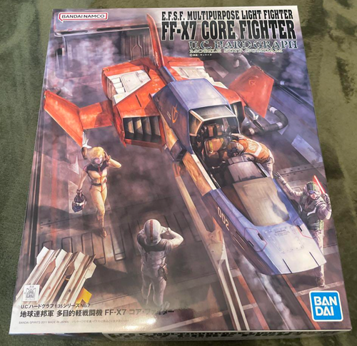U.C.HARD GRAPH 1/35 FF-X7 Core Fighter Model kit (Mobile Suit Gundam ...