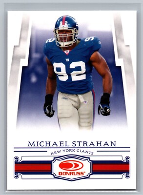 Michael Strahan 2007 Donruss Frito Lay #22 Football NFL Card PROMO NY ...