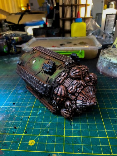 Custom Order - Warhammer 40k. Terrax Pattern Termite Assault Drill pro ...