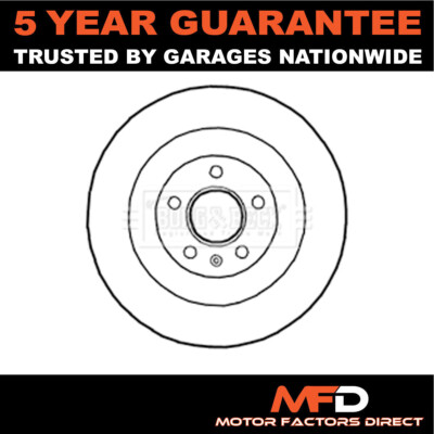 Fits Audi A5 A4 Q5 2.0 TDi 3.0 3.1 4.2 MFD Rear 1x Brake Disc ...