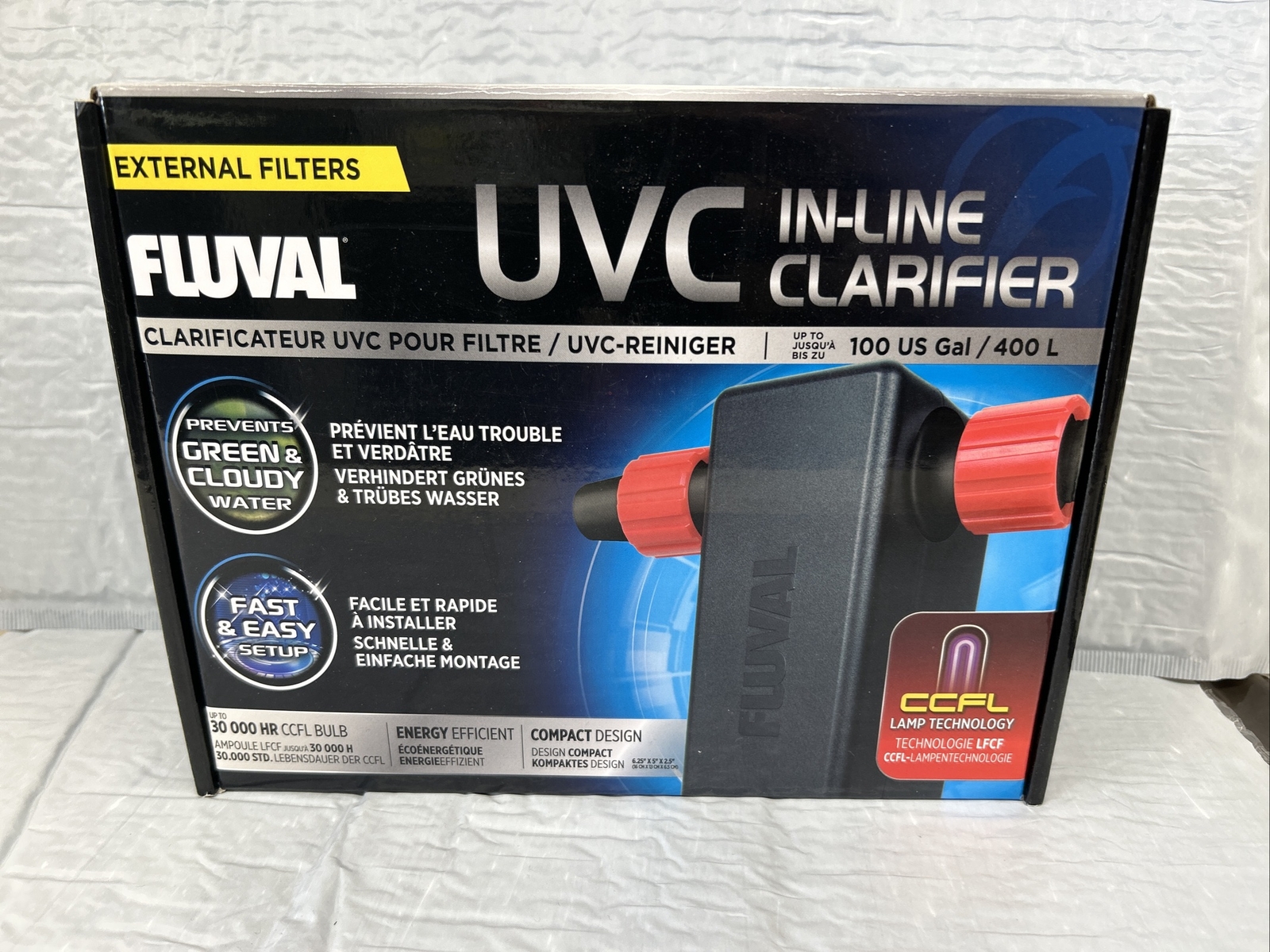Fluval A203 UVC In-Line Clarifier for sale online | eBay