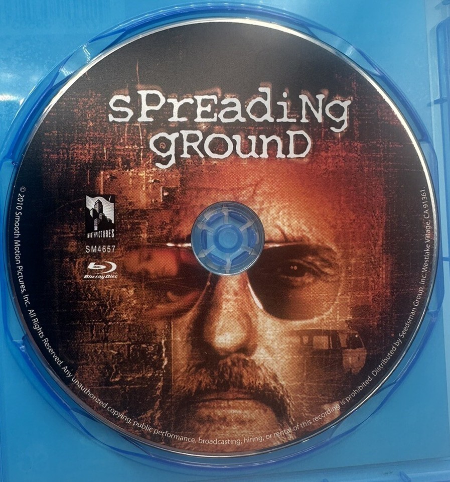 Spreading Ground DVD Action Crime Thriller Dennis Hopper Leslie Hope ...
