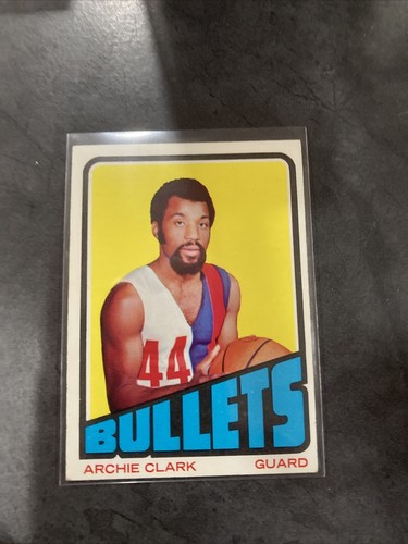1972-73 Topps Basketball #120 Archie Clark, Baltimore Bullets, NM-MT ...