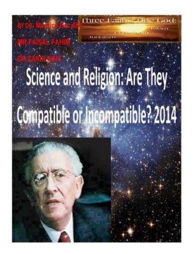 Science and Religion: Are They Compatible or Incompatible? 2014 by ...