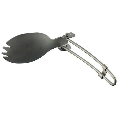 Fold Outdoor Tableware Light Toothed Spoon Compact Camping Utensils ...