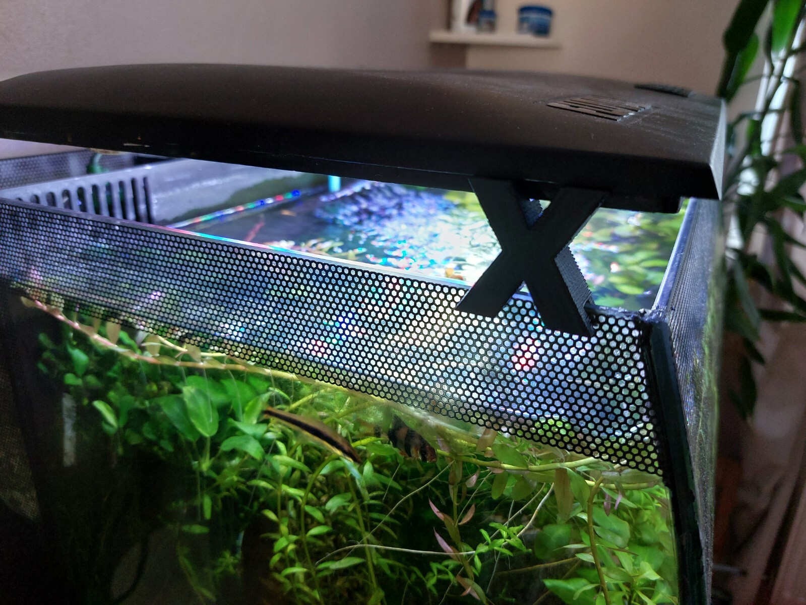 Lid Risers Fit on Fluval Flex 34L 9G 57L 15G 123L 32.5G Betta Aquarium ...
