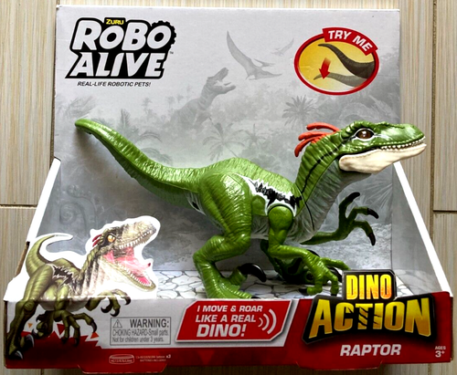 Robo Alive Dino Action Electronic Pet Raptor by ZURU | eBay