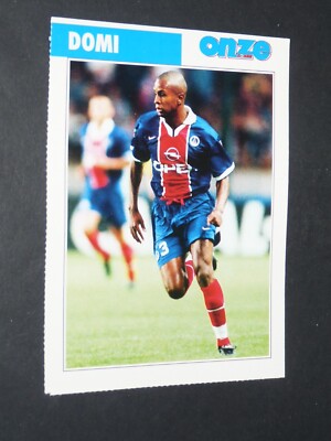 FICHE FOOTBALL ONZE MONDIAL 1998 FRANCE PARIS SAINT-GERMAIN PSG DIDIER ...