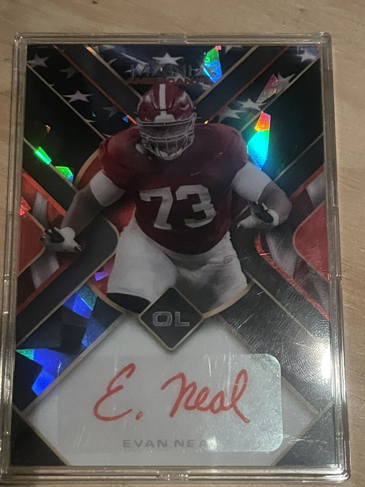 Evan Neal 2022 auto mania Autograph #1/3 Ny Giants | eBay