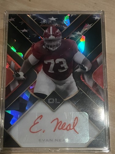 Evan Neal 2022 auto mania Autograph #1/3 Ny Giants | eBay