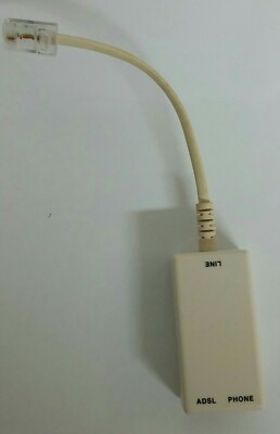 Filtre ADSL RJ45 vers 2 x RJ11 ADSL / TELEPHONE | eBay