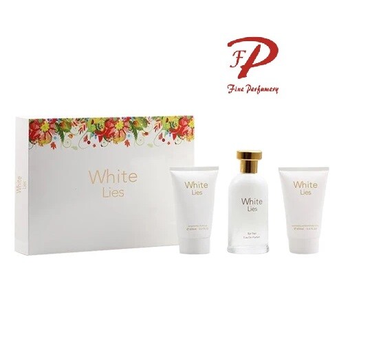 Laghmani London White Lies Perfume Shower GEL & Body Lotion for Women ...