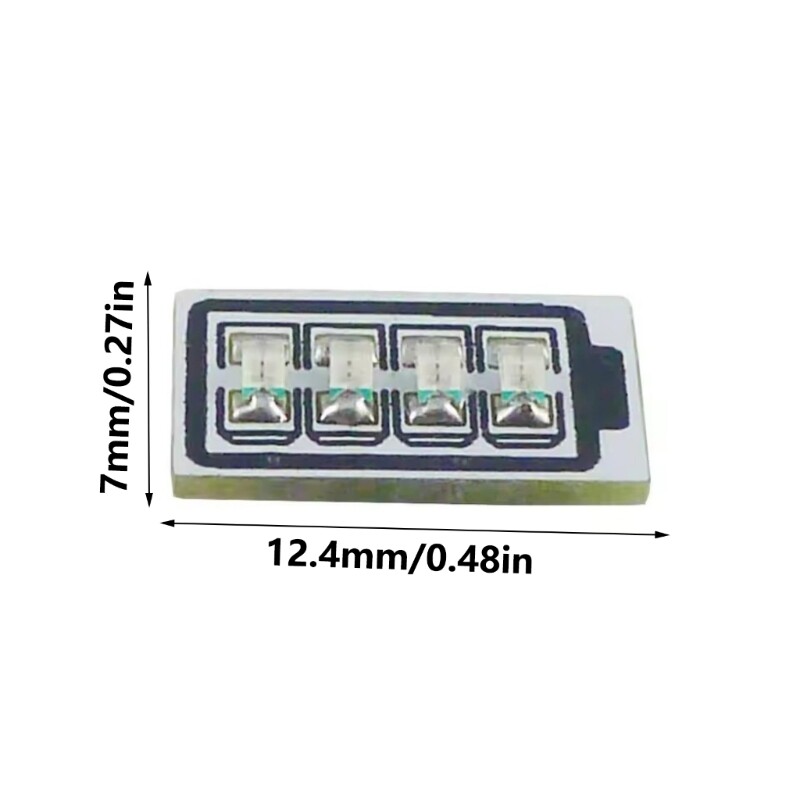 3.7V 4.2V Battery LED Indicator Light Module For Efficient Power ...