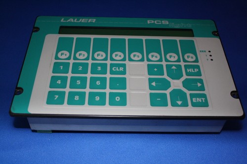 LAUER PANEL PCS LIGHT 00190 K4 / PG 080.08.E 011097 CONTROL PANEL ...