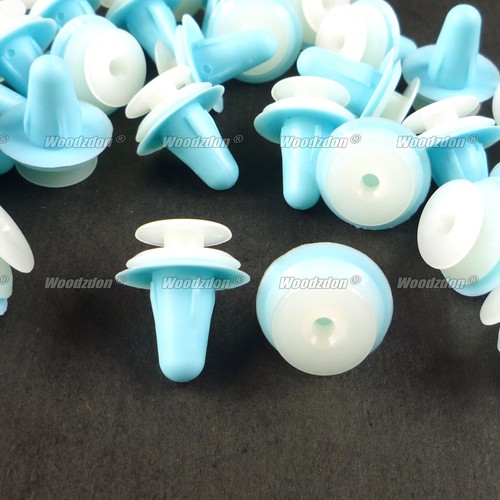 50 x Door Panel Retainer Trim Clip Plastic Fastener Rivet For Toyota ...