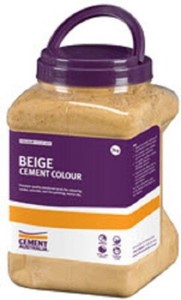 Cement Oxide Beige 1Kg Mortar Grout Colouring Render Additive | eBay