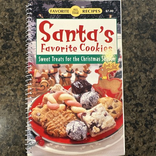 Vintage 1999 Santa’s Favorite Cookies Cookbook Recipes Holiday Baking ...