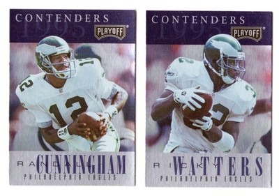 1995 Playoff Contenders Football Team Set - PHILADELPHIA EAGLES | eBay