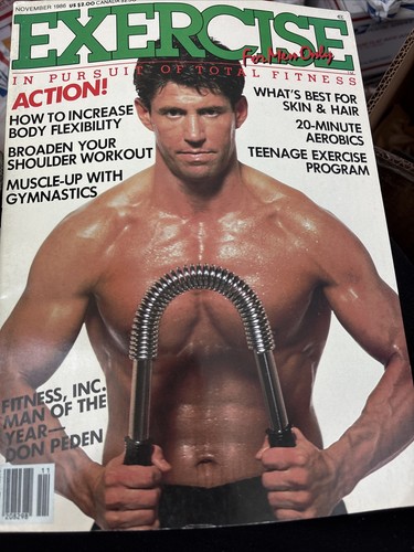 Exercise for Men Only Magazine November 1986 | eBay
